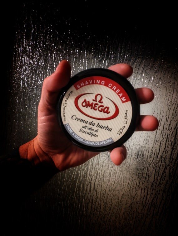 Omega Eucalyptus Shaving Cream Shave Soap in Bowl 5.2 Oz - Etsy