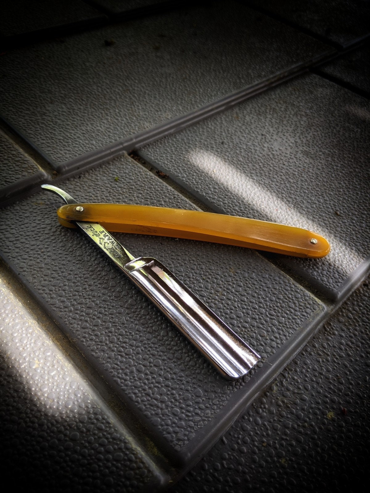 RARE Dubl Duck Dwarf Vintage straight razor 5/8 Vintage Straight Razor ...