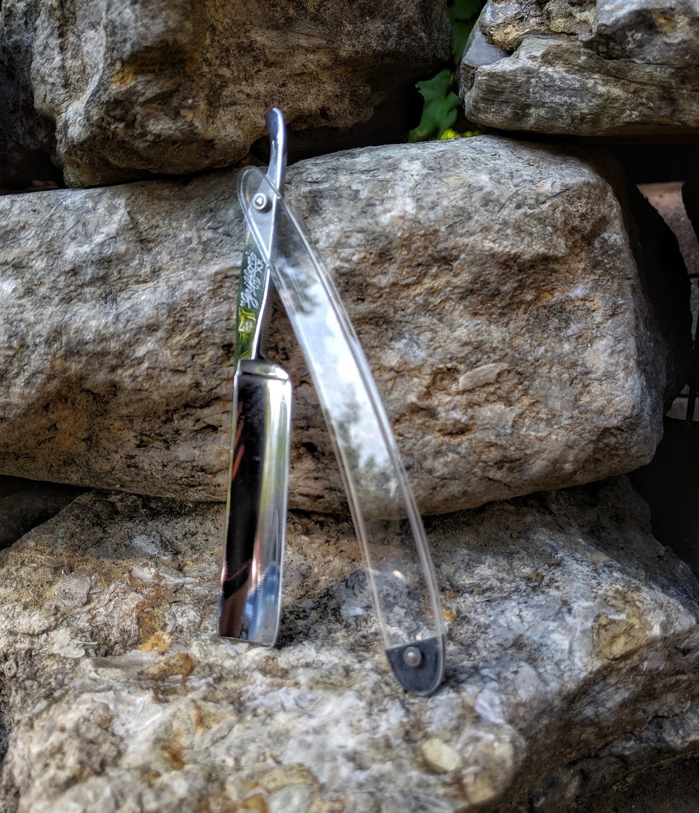 Vintage Griffon Cutlery Works Germany-Griffon XX 67 - Straight Razor Shave