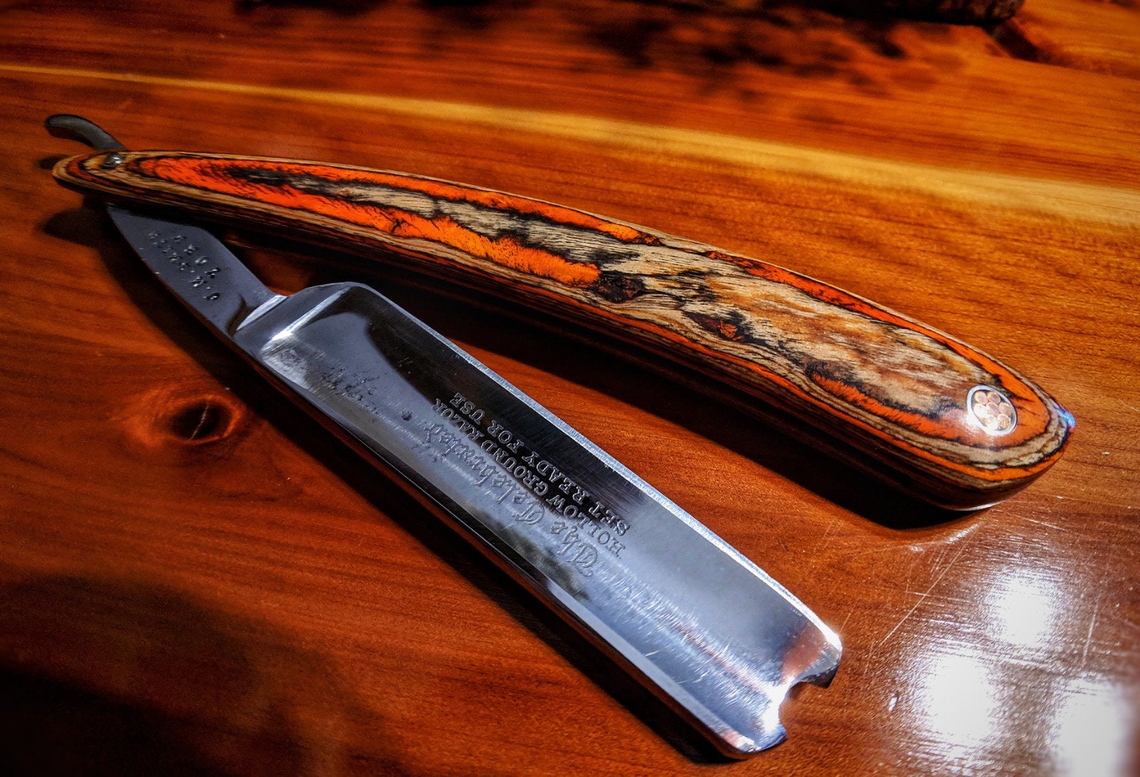 vintage English 11/16 wide Straight Razor- Jm Smith York LATE 1800s ...