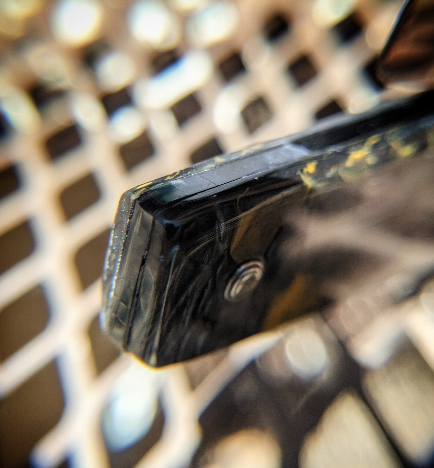 13/16 Custom Shave Ready NOS Straight Razor Snake Scales German 168