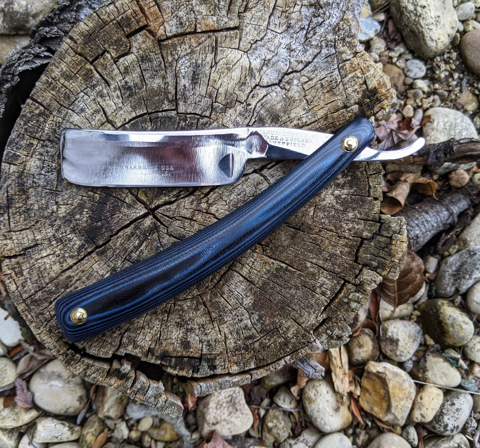 massive CUSTOM 15/16 Wade and Butcher G10 shave ready #2