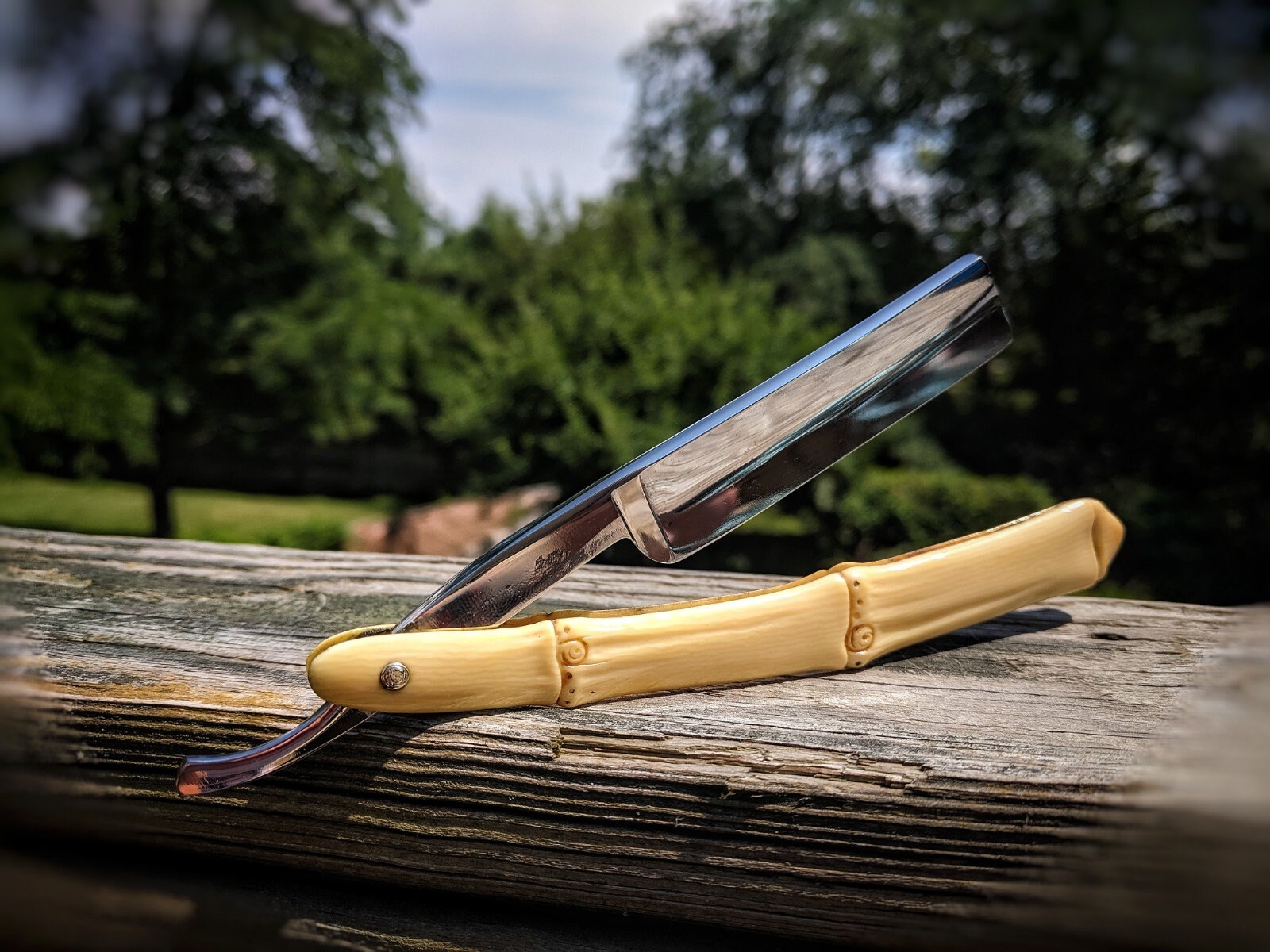 Shapleigh Hardware Co Straight Razor St. Louis 5/8 fancy