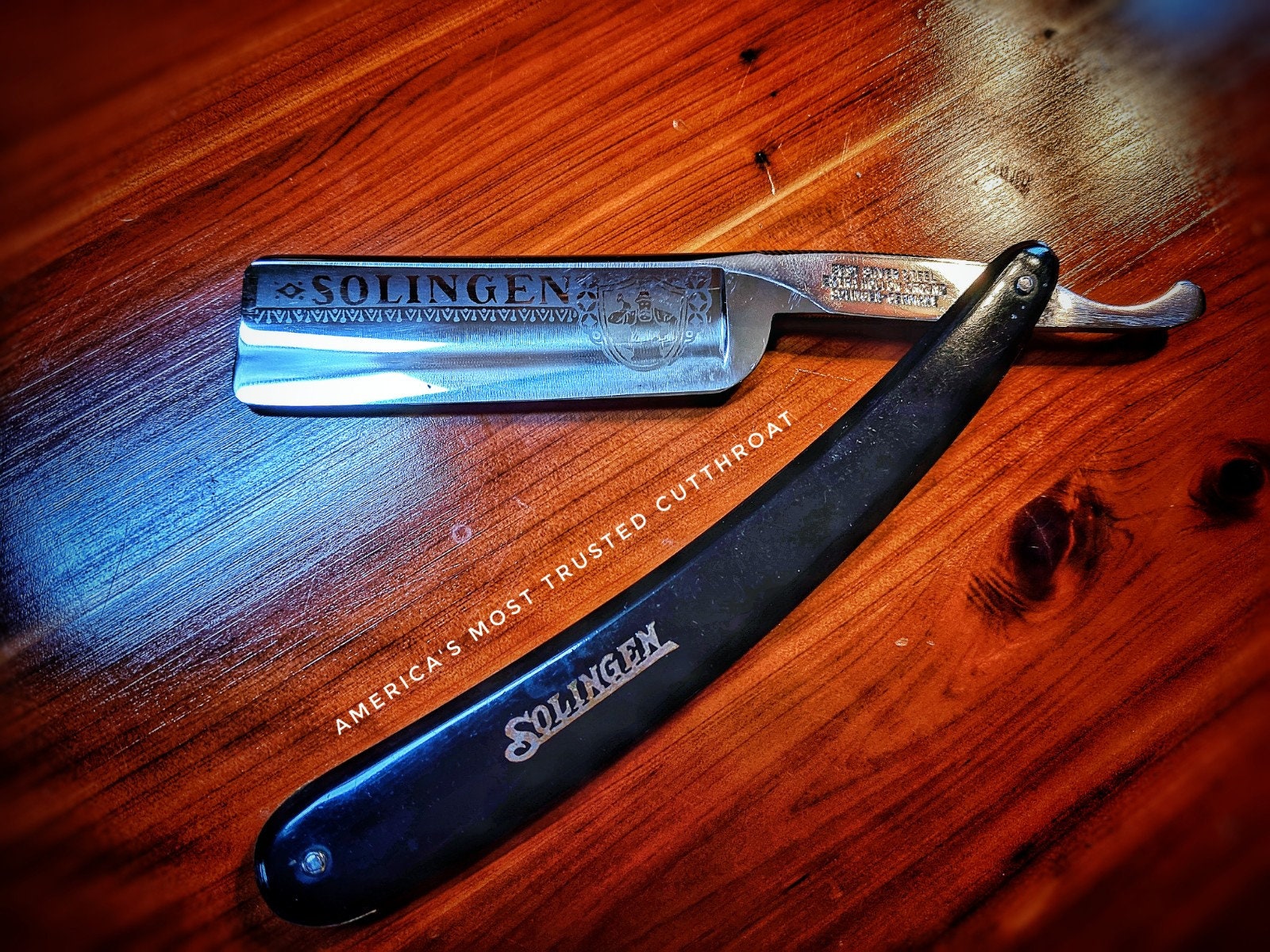 Straight Razor best silver steel extra hollow ground solingen germany ...