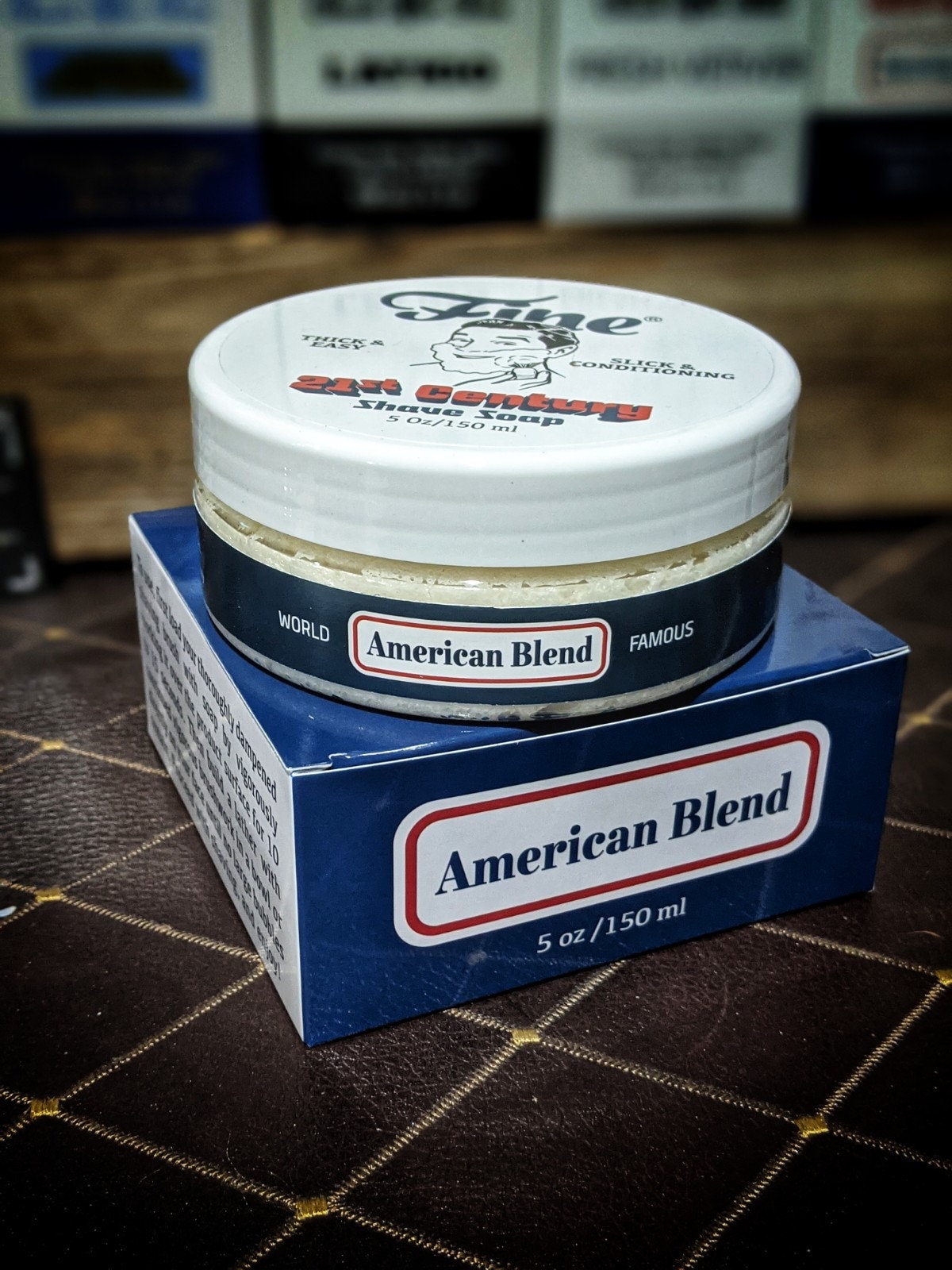 FINE American Blend Shaving Soap 5oz Italian made