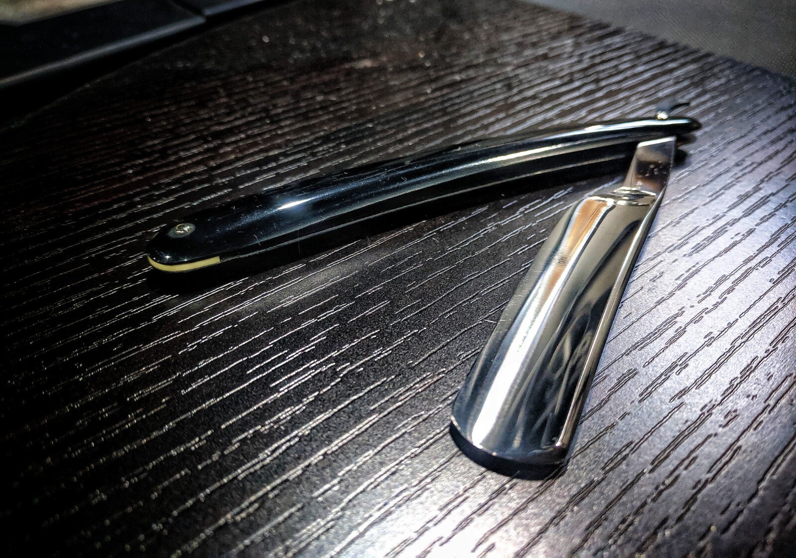 H. Boker Ring Cutter Straight Razor / Solingen Germany 5/8 Shave Ready