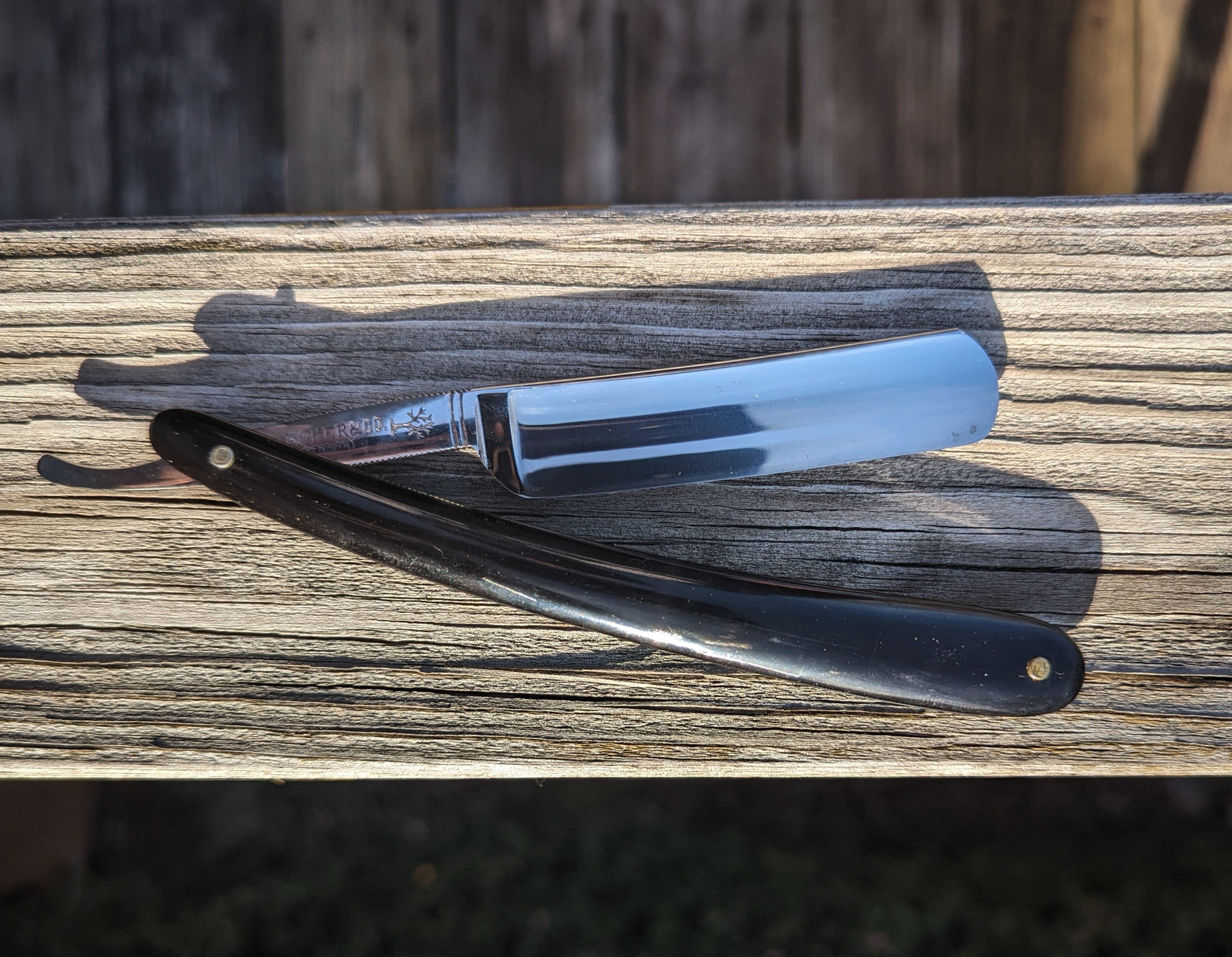 NOS German Boker Straight razor - Supreme Quality No 101 - Vintage ...