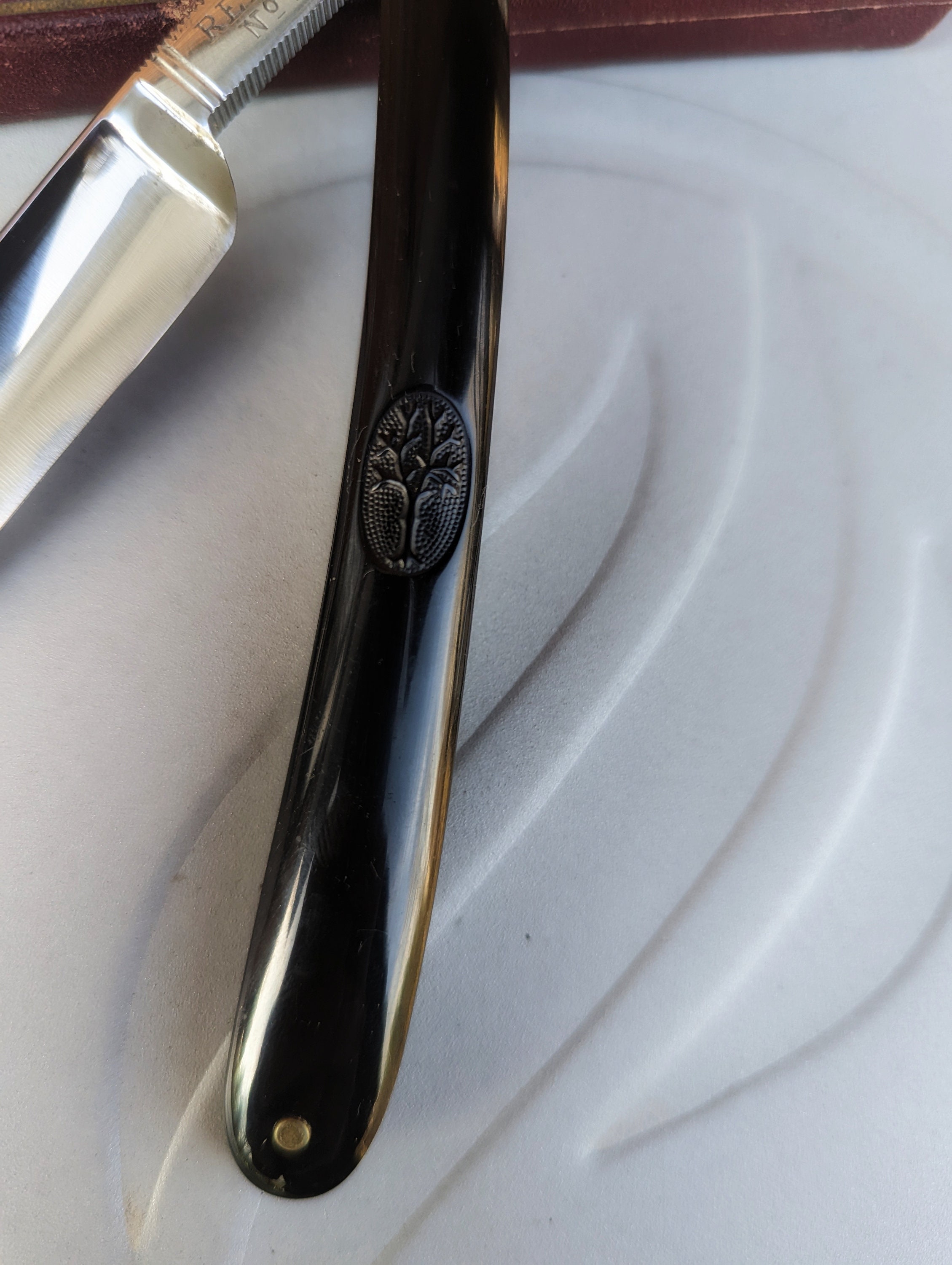 NOS German Boker Straight razor - Supreme Quality No 101 - Vintage ...