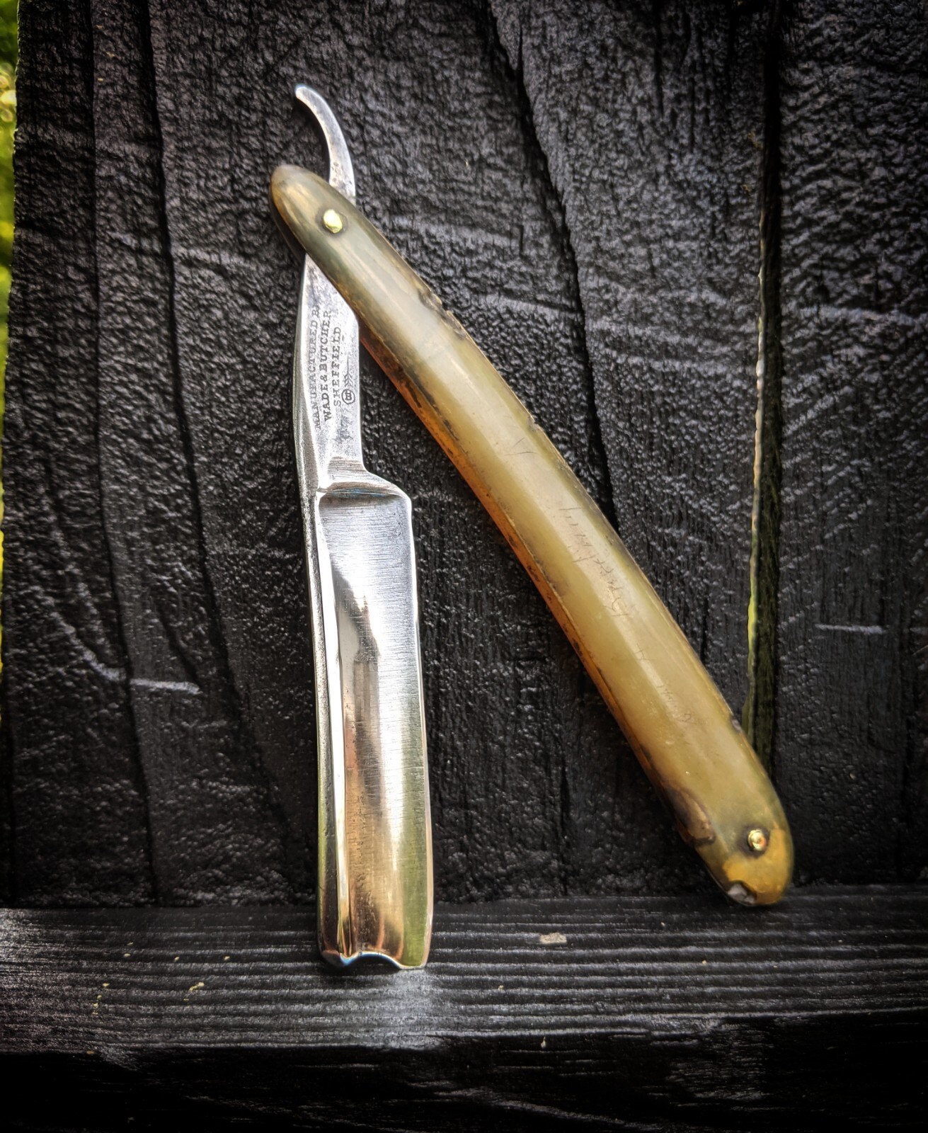 Straight Razor Shave Ready 1800s Rare Wade and Butcher