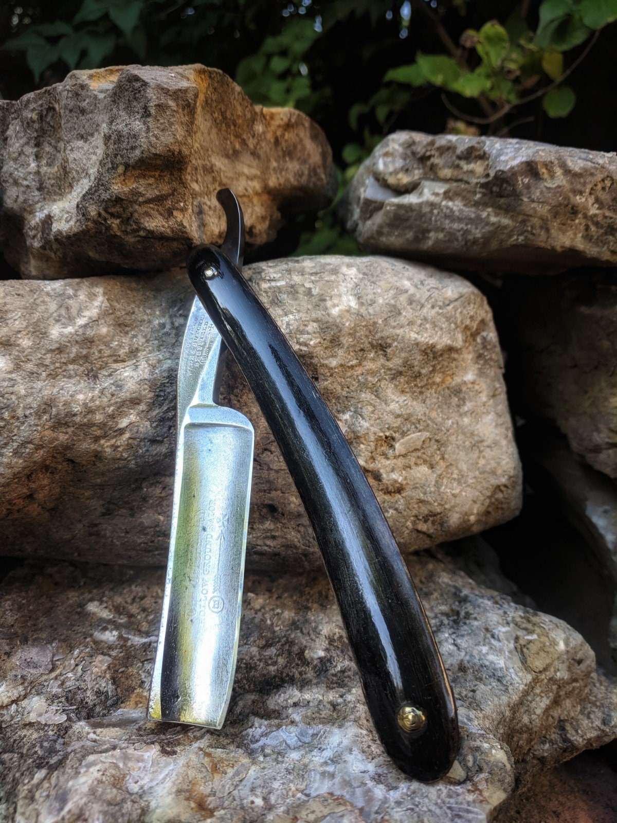 Wade Butcher Sheffield The Celebrated Hollow Ground Straight Razor 7/8 ...