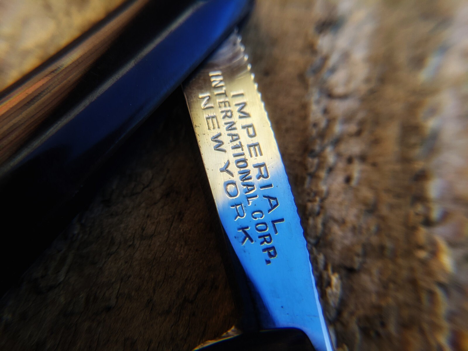 Electric 1934 Straight Razor ERN Wald Solingen Steel Germany ERN1