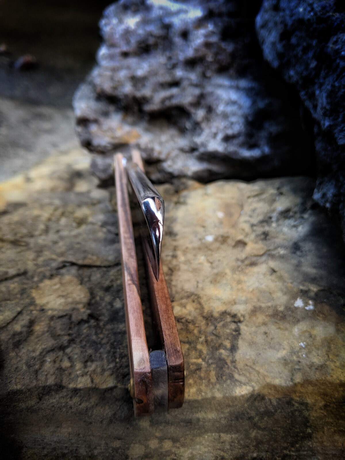 Antique French Straight Razor Lion Freres Thielt 15/16 Blade