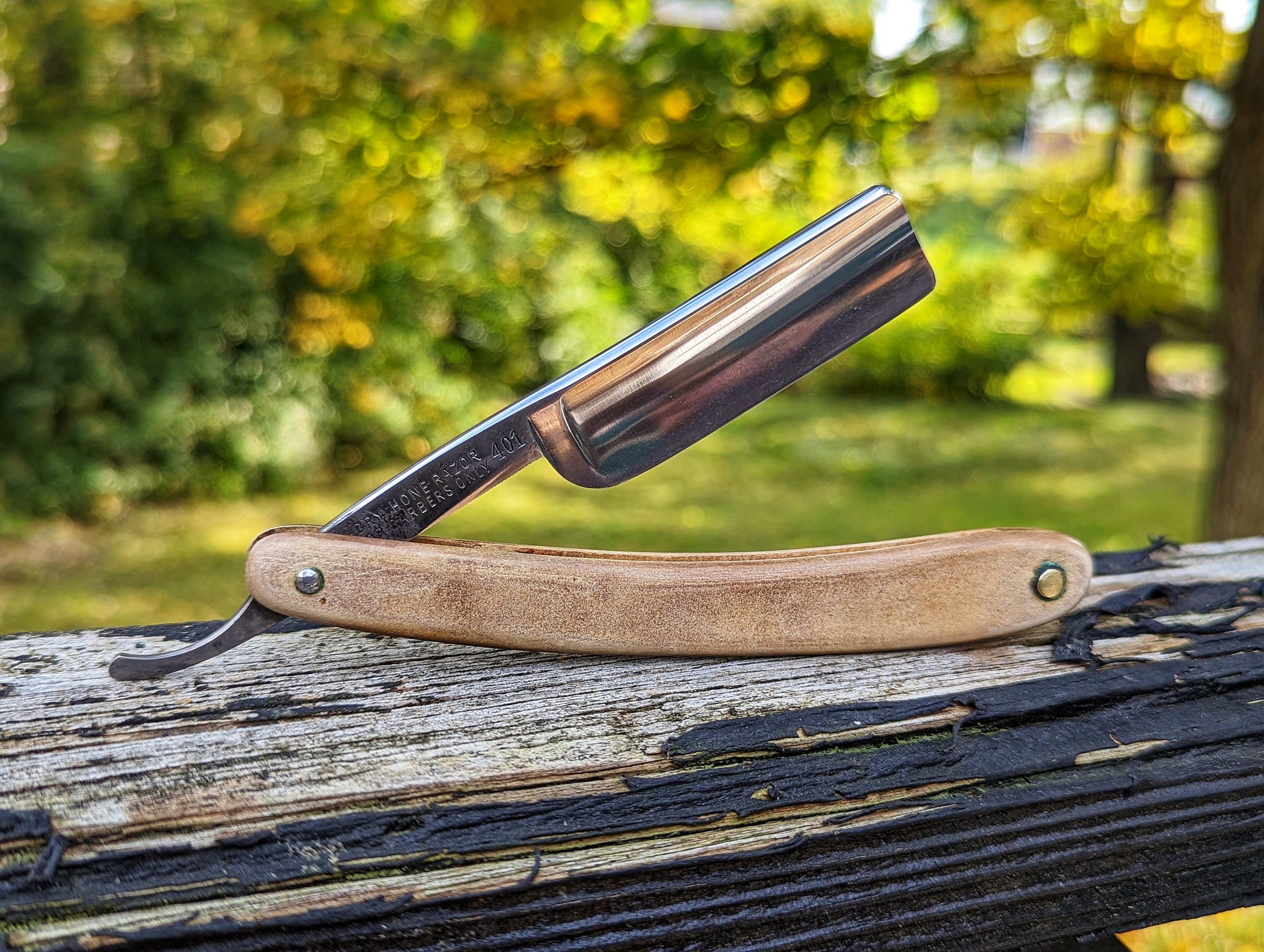 RARE J.A. 6/8 Henckels Twinworks 401 Straight Razor shave ready