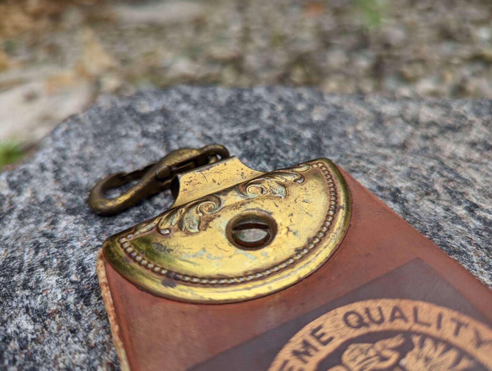 antique horse hide Shell strop Vintage Strop Primble Louisville KY