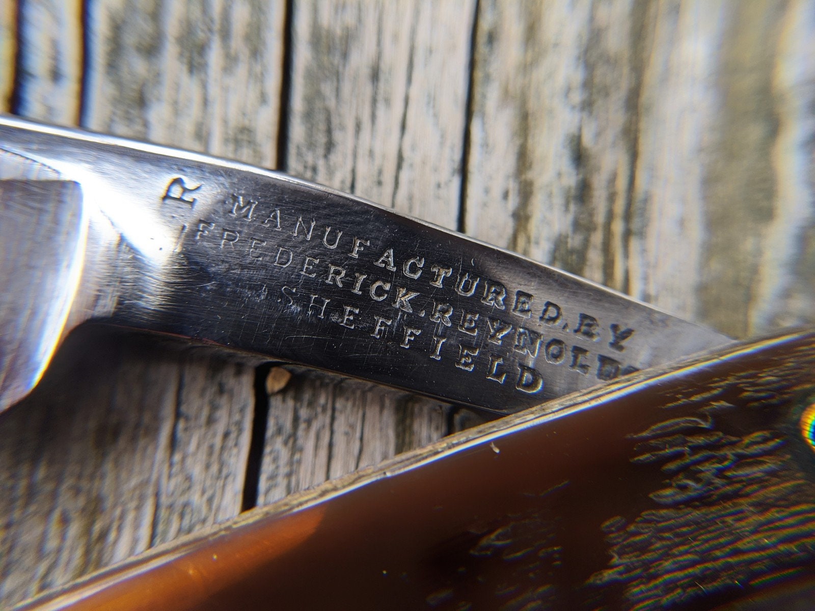 Frederick Reynolds Sheffield Straight Razor Early 1900s Excellent Shave ...