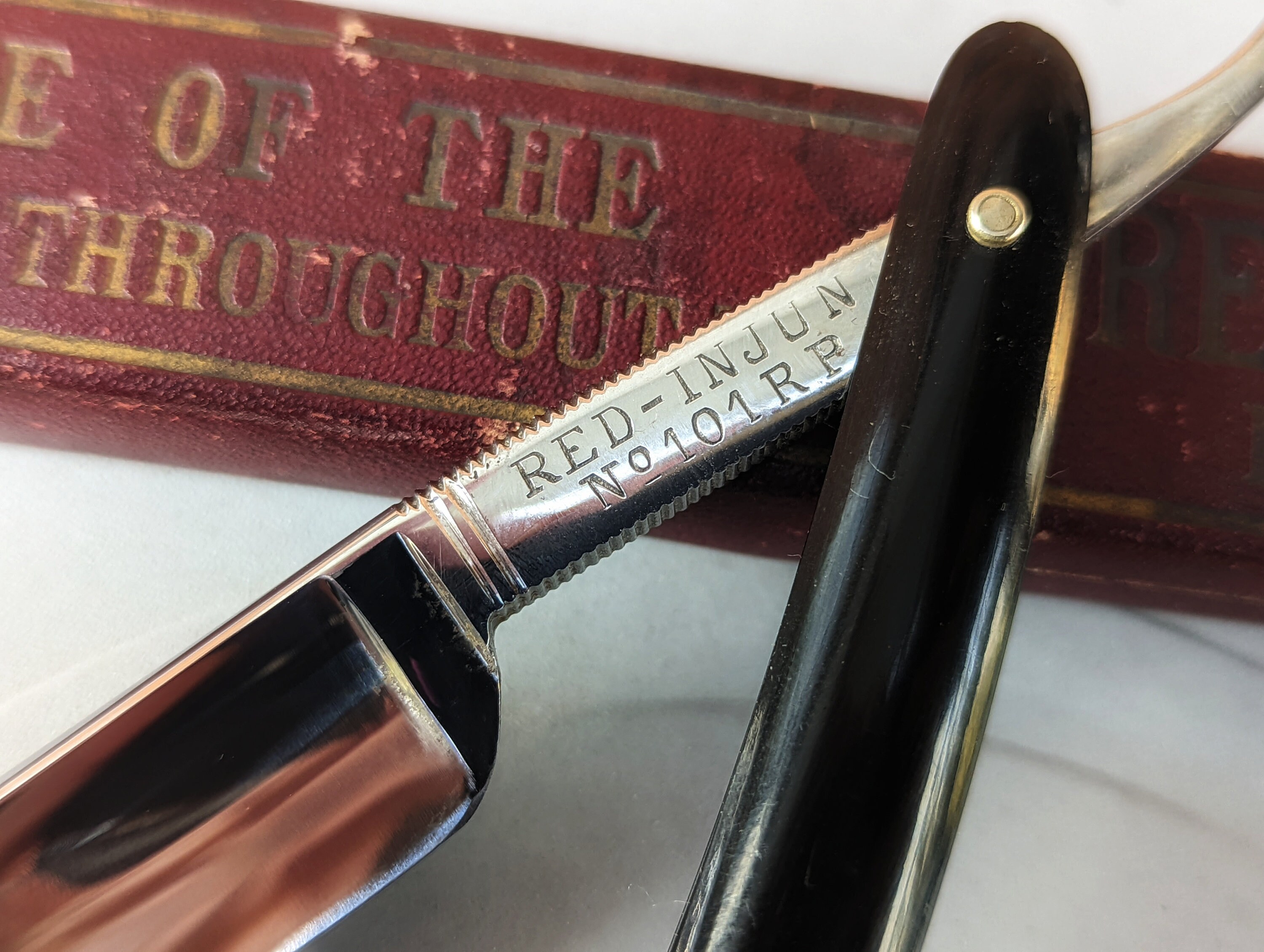 NOS German Boker Straight razor - Supreme Quality No 101 - Vintage ...
