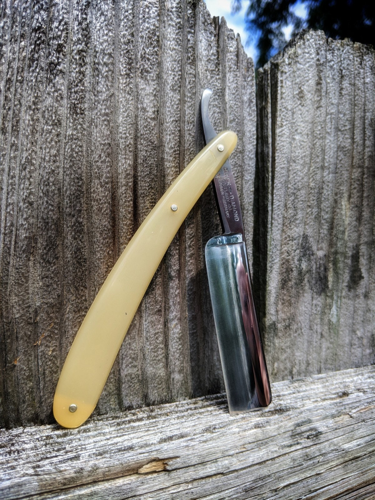 13/16 Black Diamond Solingen Straight Razor Shave Ready