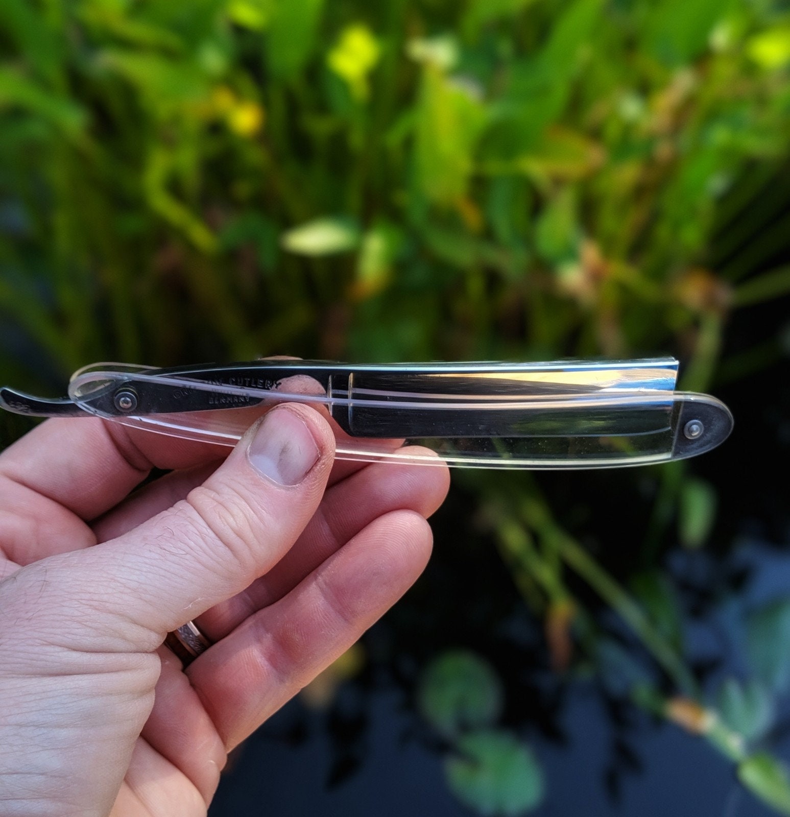 Vintage Griffon Cutlery Works Germany-Griffon XX 67 - Straight Razor Shave