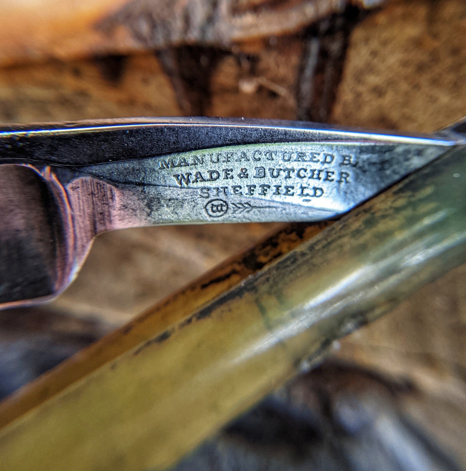 Straight Razor Shave Ready 1800s Rare Wade and Butcher