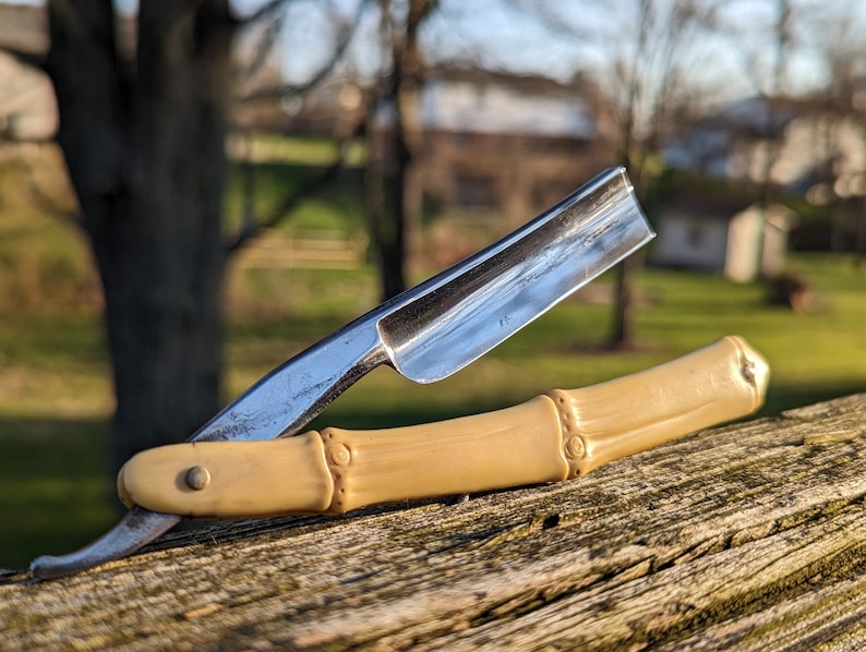 Shapleigh Hardware Co Straight Razor 5/8 Fancy Scales Shave Ready - Etsy