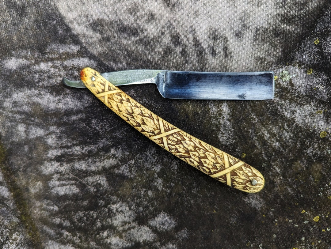 Geo Wostenholm Sons Straight Razor Original & Only Genuine Pipe Razor ...