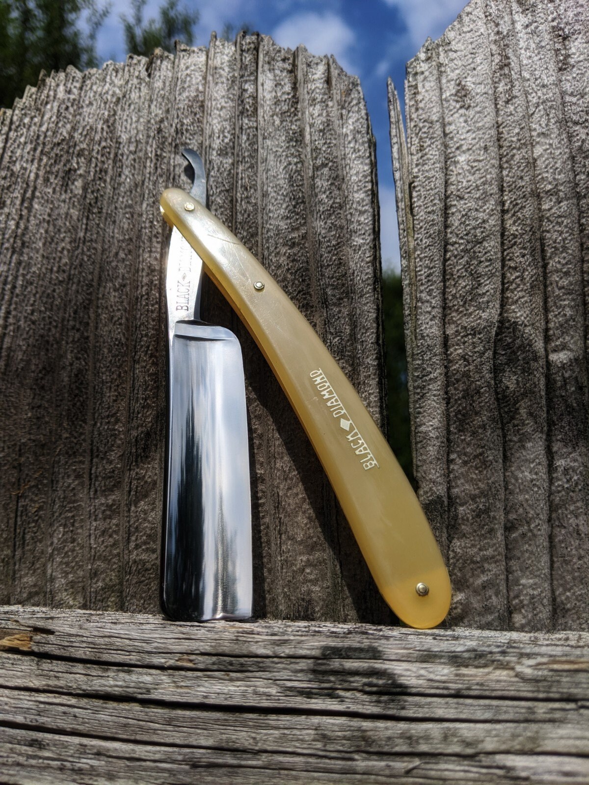 13/16 Black Diamond Solingen Straight Razor Shave Ready