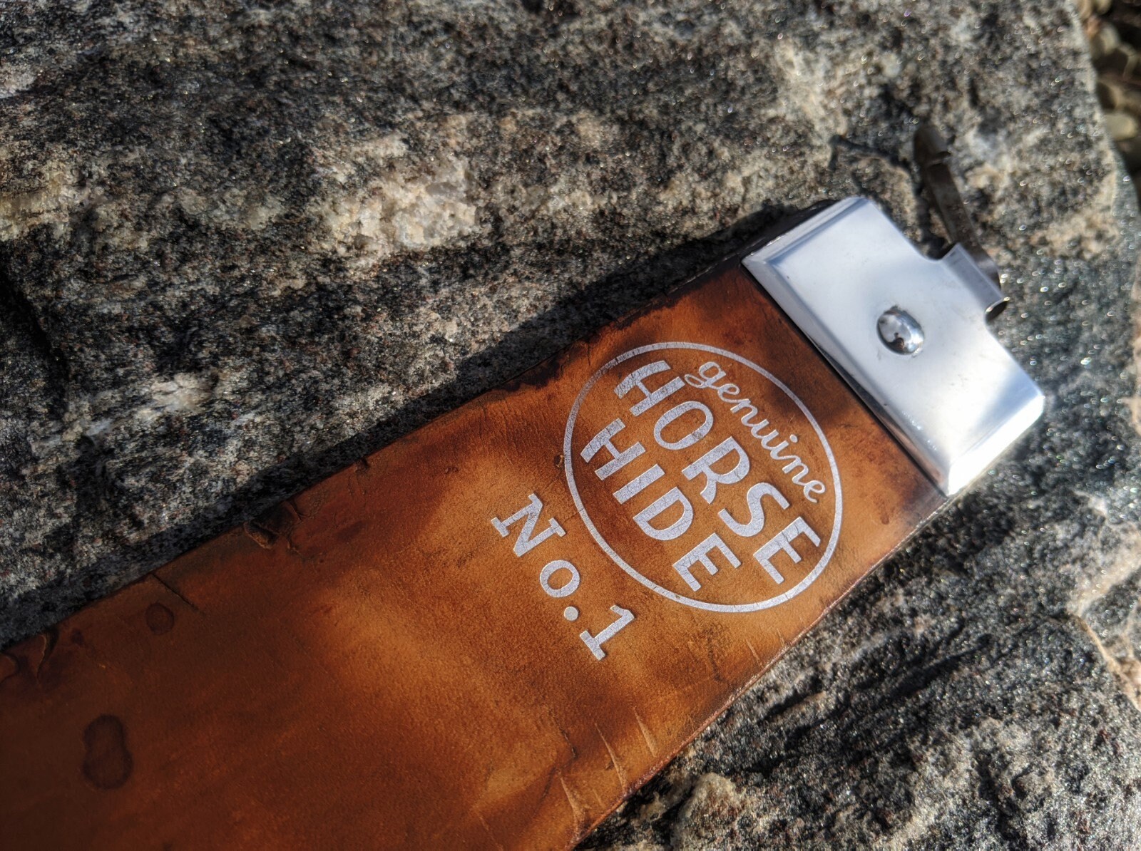 Vintage horse hide #1 Strop Excellent