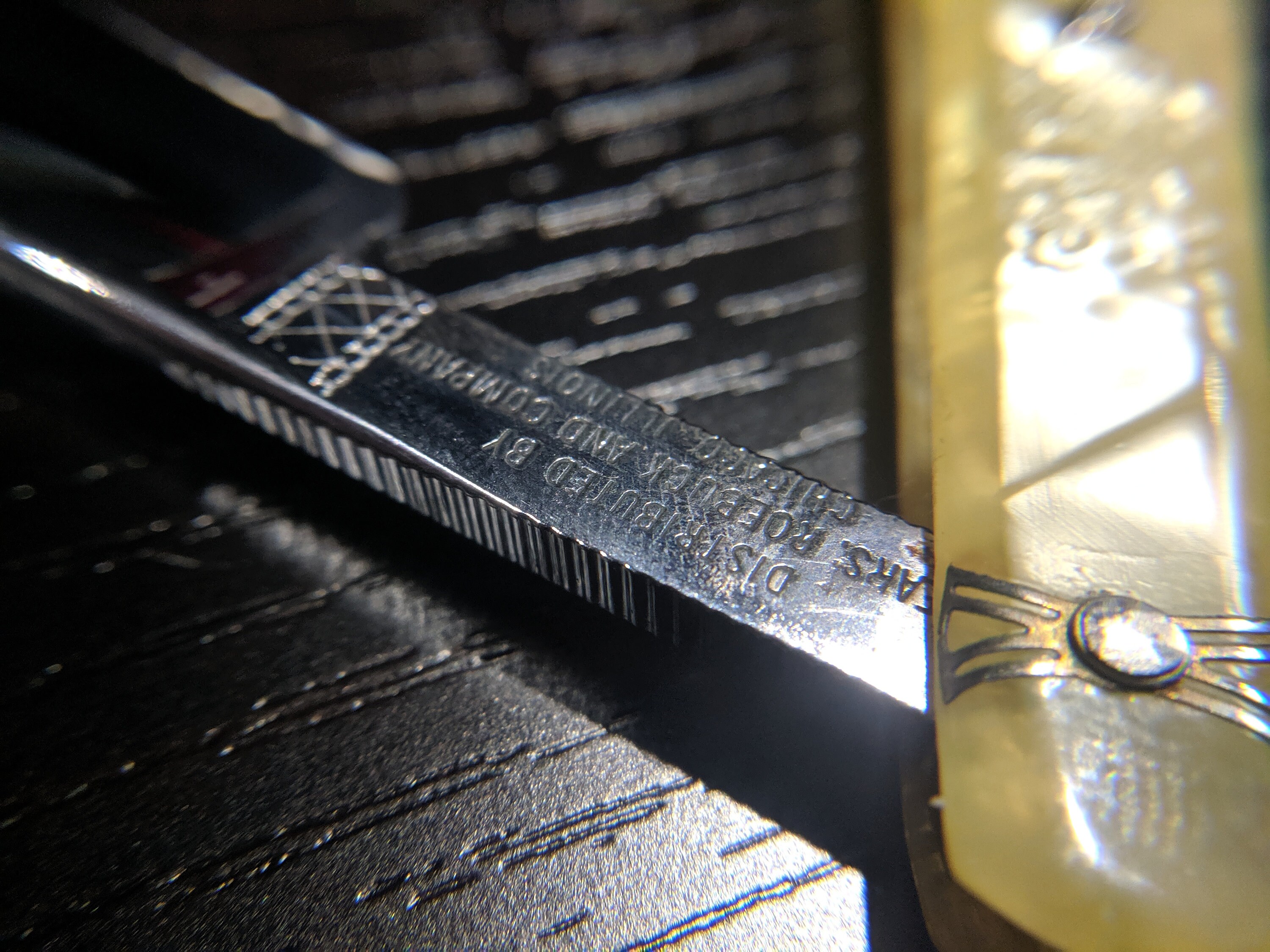 Sta Sharp Exceptional Straight Razor Fine Chromized Steel Fully ...