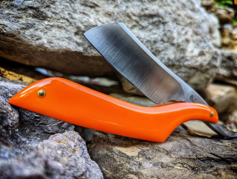 Drew Dick & Sons MASSIVE 10/8 Chopper Straight Razor French - Etsy