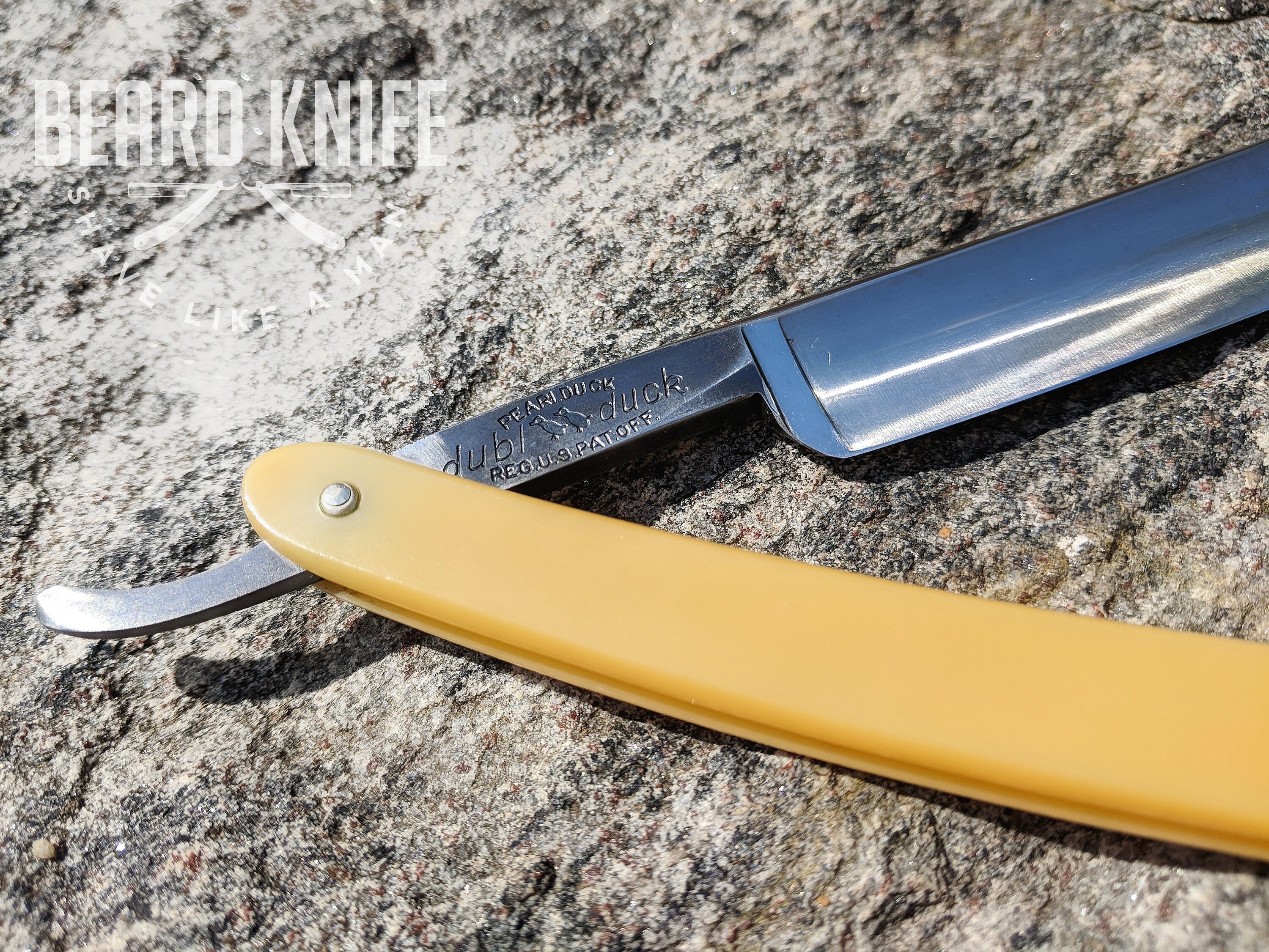 RARE Dubl Duck Dwarf Vintage straight razor 5/8 Vintage Straight Razor ...