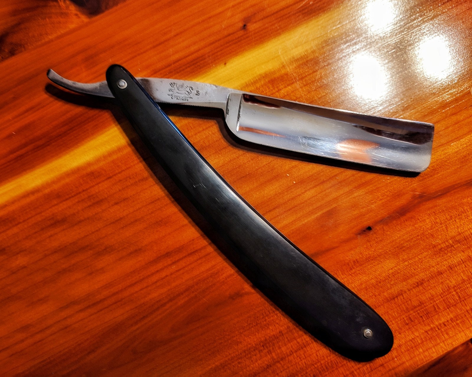 Vintage Carbo Magnetic Griffon Straight Razor 60 6/8Men's Self Care