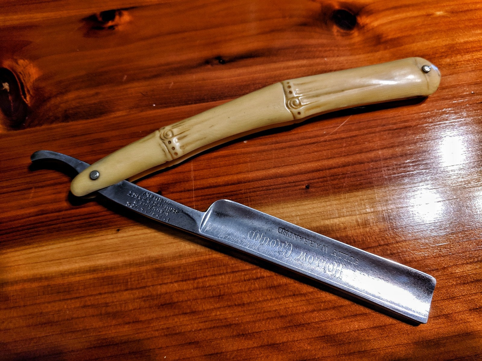 9/16” Imperial straight razor shave Ready Made In GermanyMen's Self Care