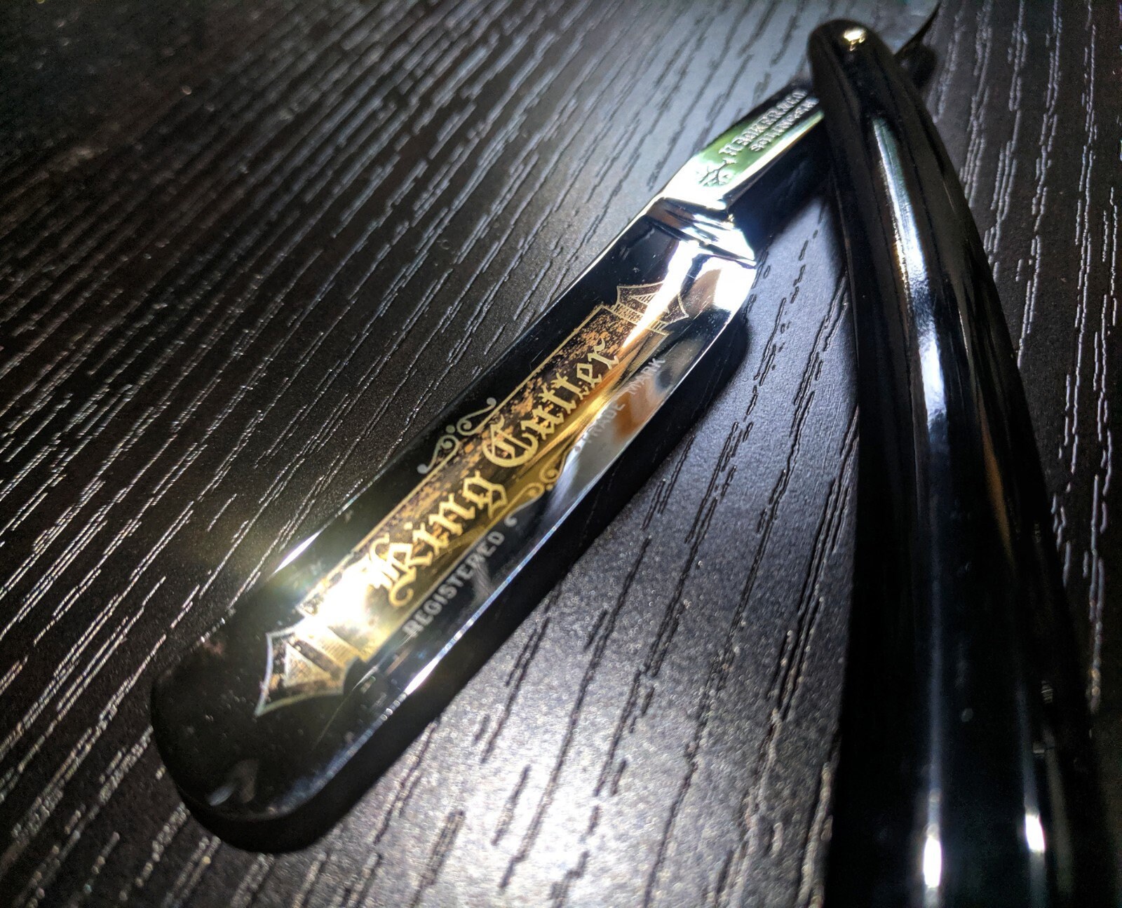 H. Boker Ring Cutter Straight Razor / Solingen Germany 5/8 Shave Ready