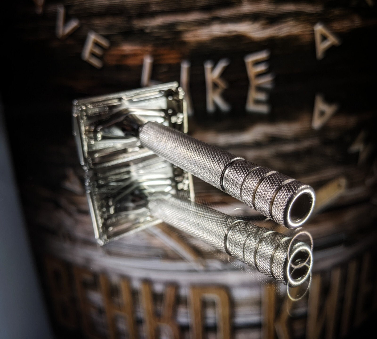 Gillette Double Edge Safety Razor 1960s nickel Butterfly