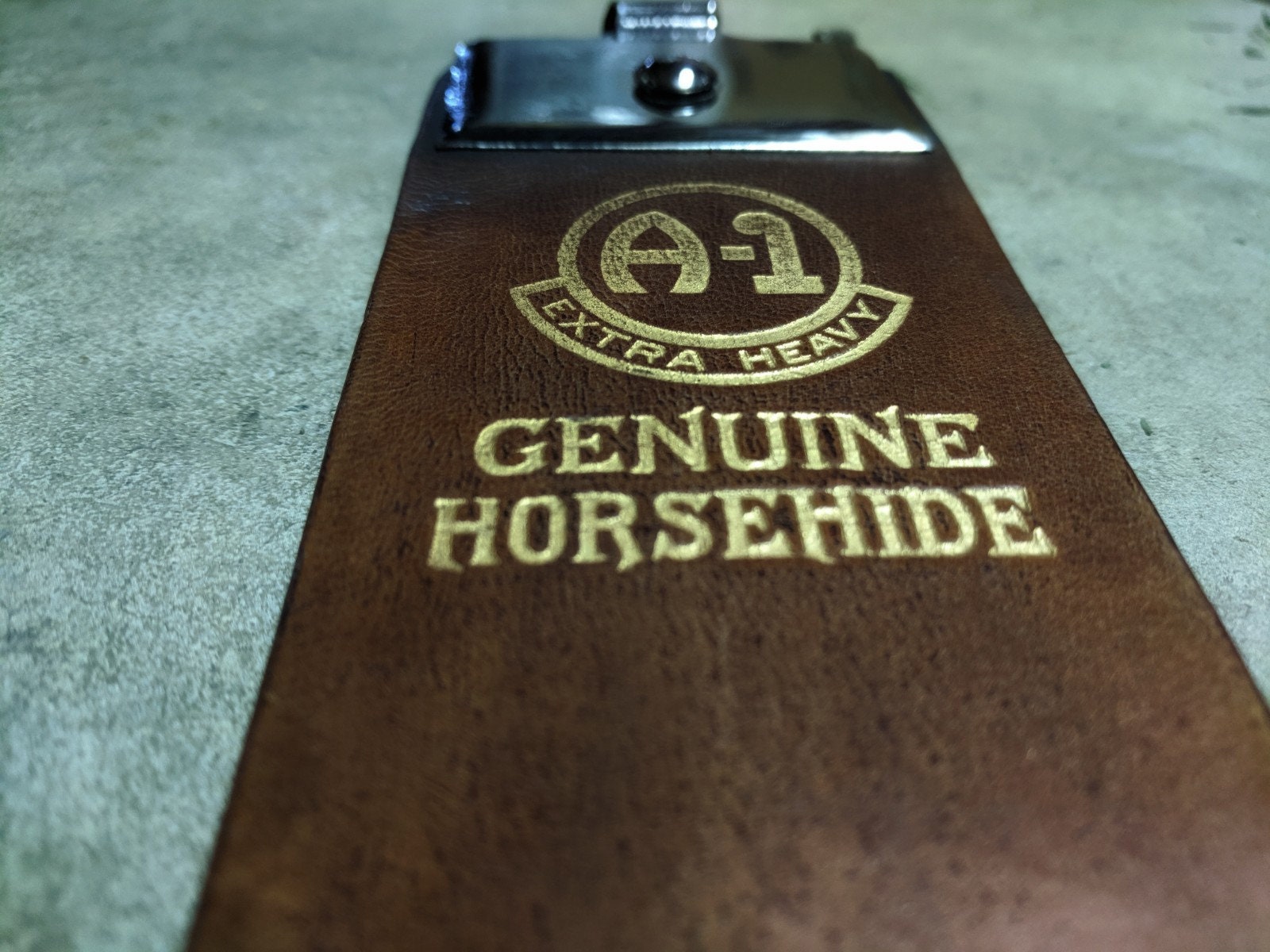 vintage Premiere A-1 Extra Heavy Horsehide Razor Strop #163A. 24 ...