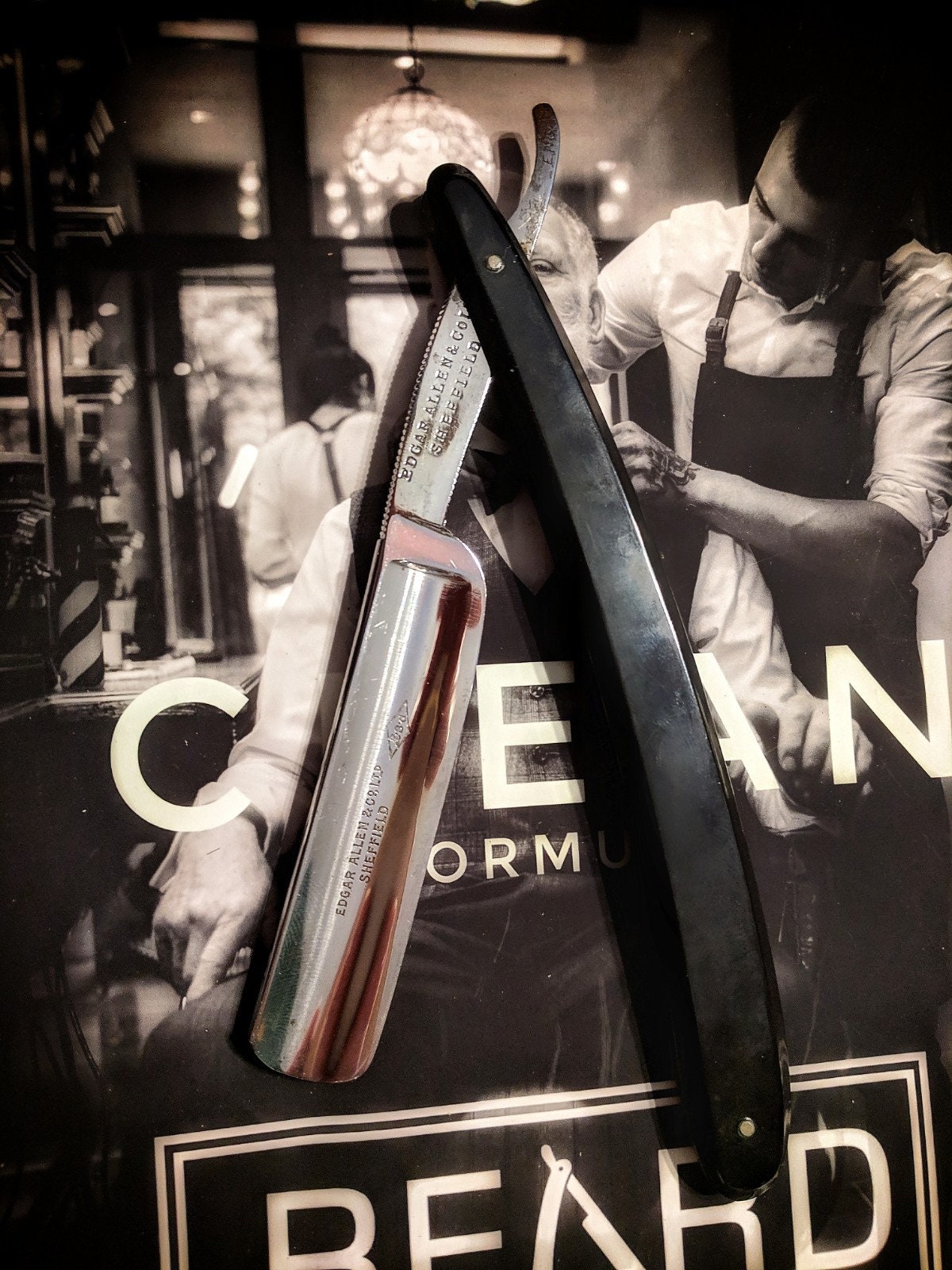 Rare Edgar Allen & Co Sheffield Straight RazorSelf Care