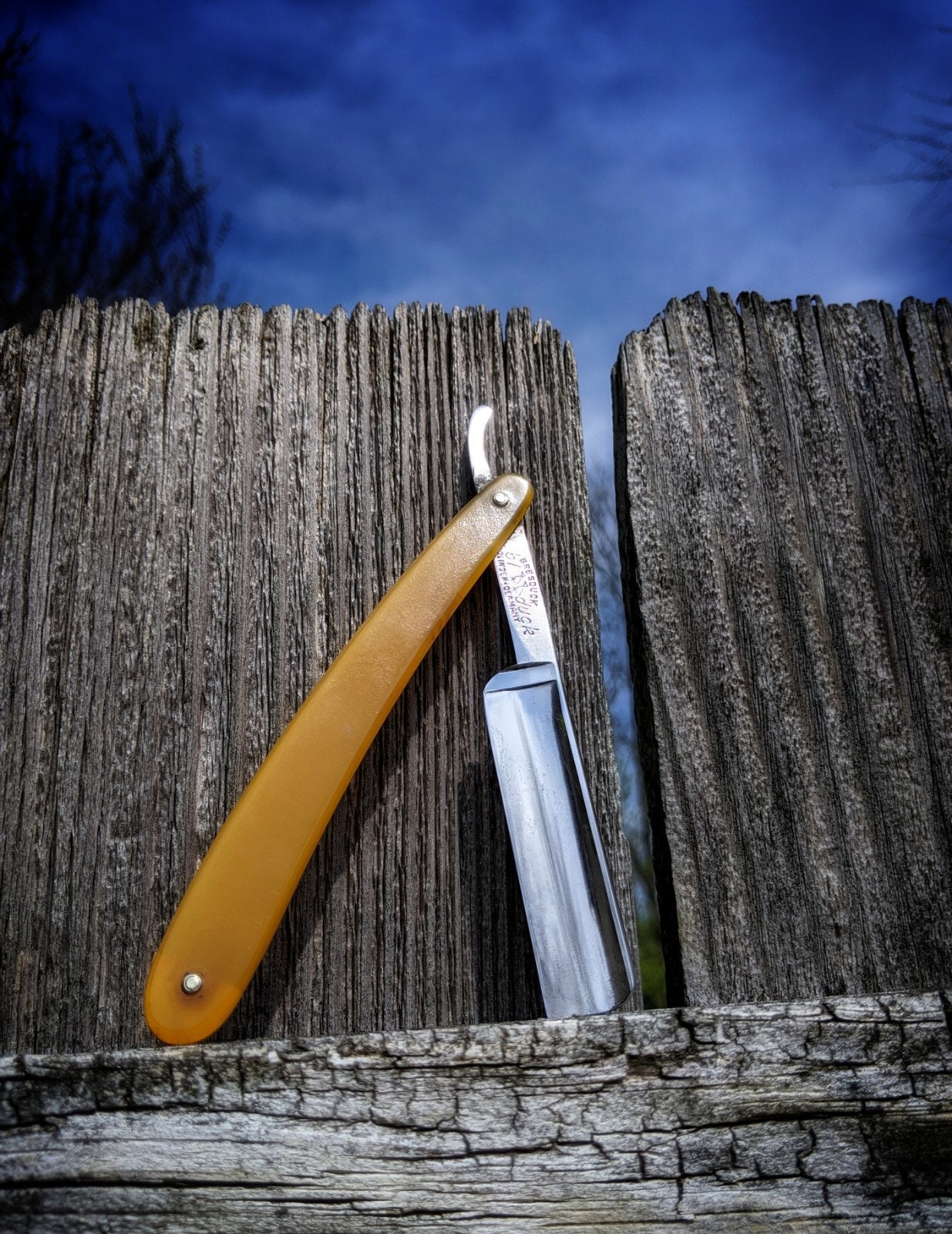 RARE Dubl Duck Dwarf Vintage straight razor 5/8 Vintage Straight Razor ...