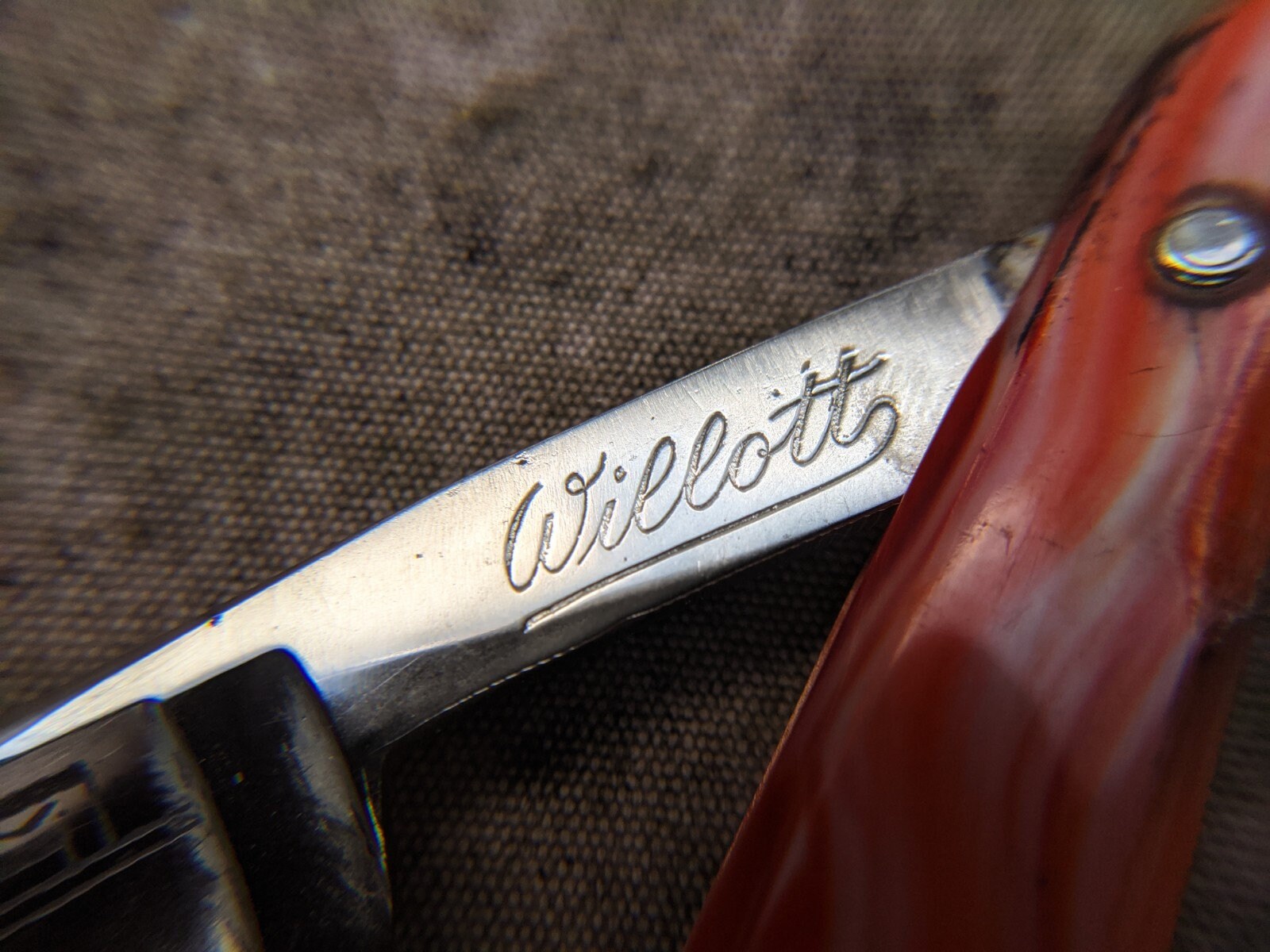 Vintage Vintage Ornate Regal Straight Razor chicago Cutlery German 5/8