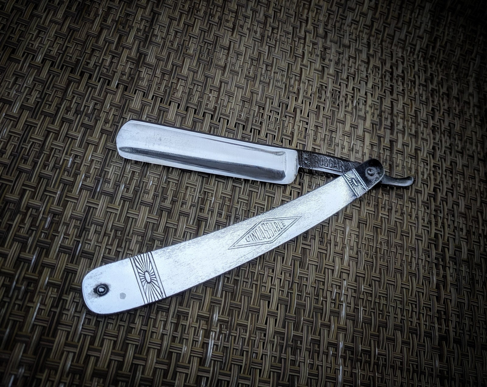 Robgar 5/8 French Straight Razor Vintage L'incassable (unbreakable)