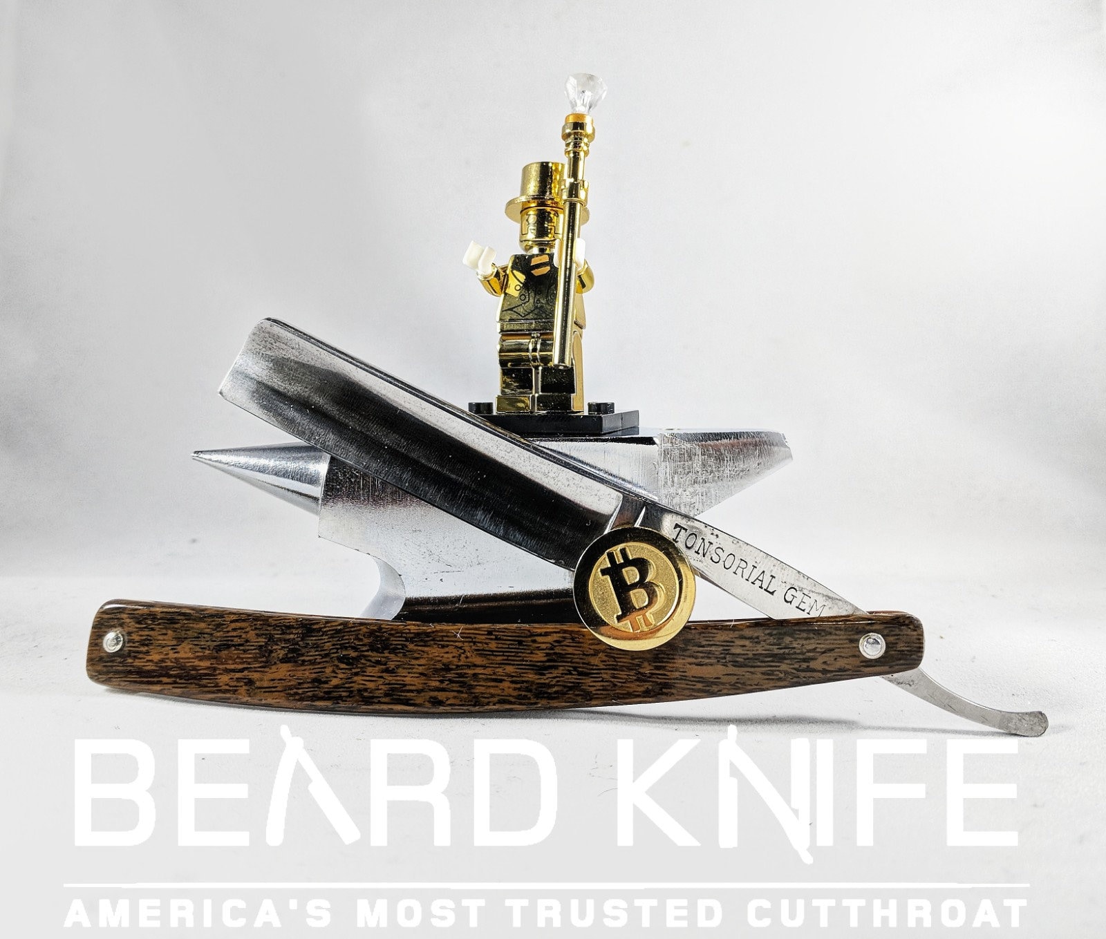 Vintage Straight razor FA Clauberg TONSORIAL GEM 1885 to 1926- 5/8 ...