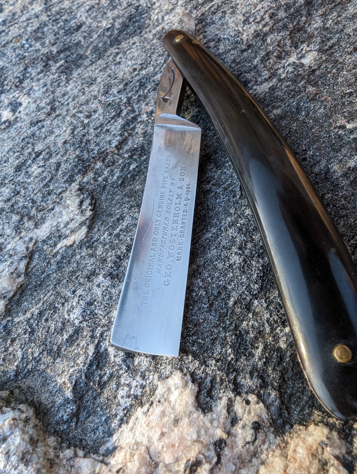 Rare GEORGE WOSTENHOLM Civil war prop reinactment