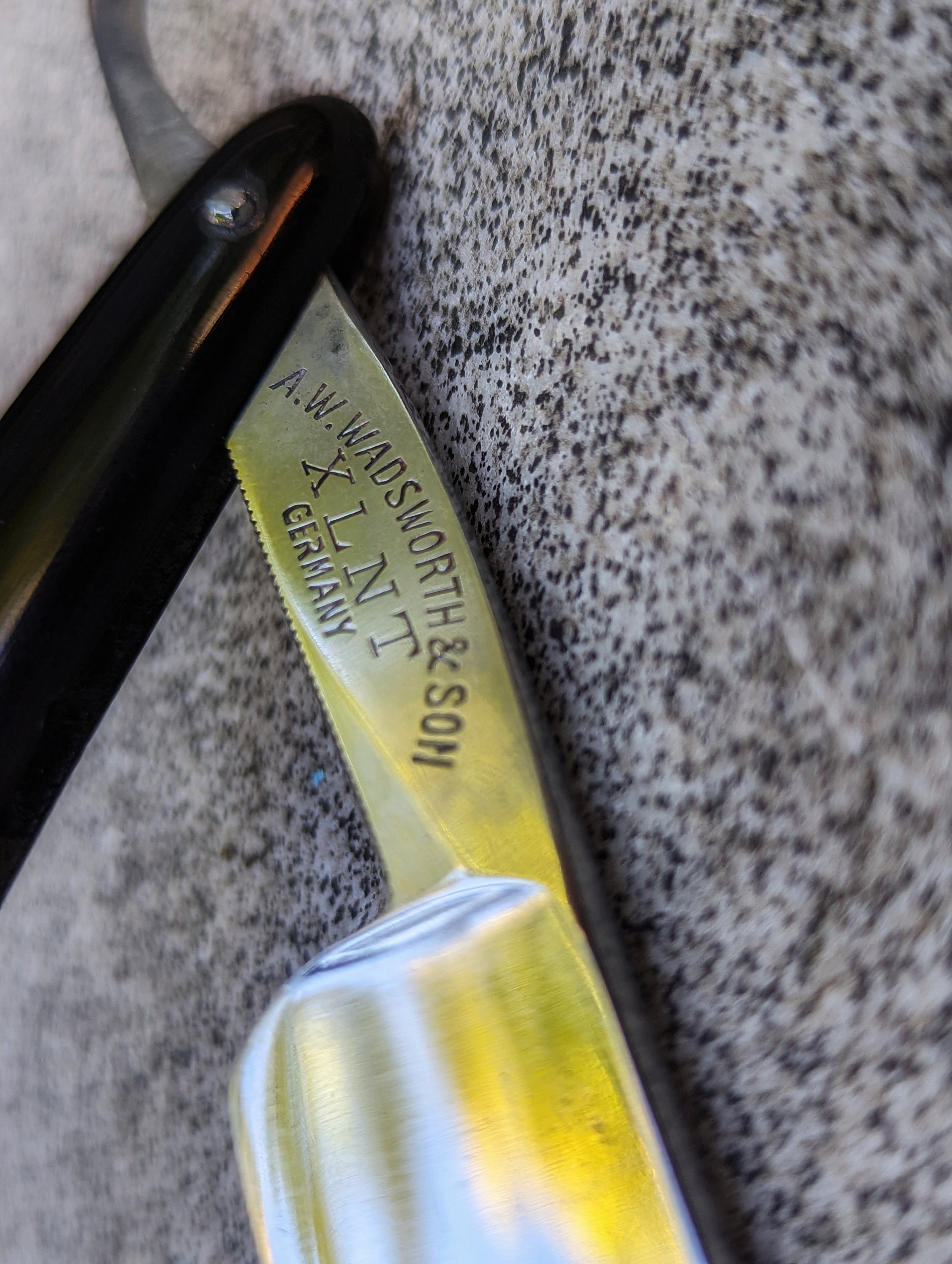 big Chief Native American Straight Razor Pathfinder Shave Ready XLNT