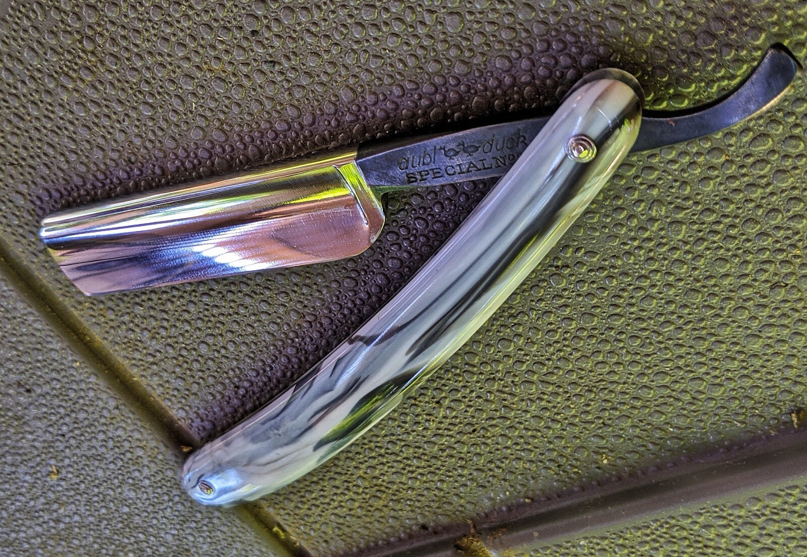 6/8 Vintage Restored DUBL DUCK - Special No. 1 - Straight Razor - Shave ...