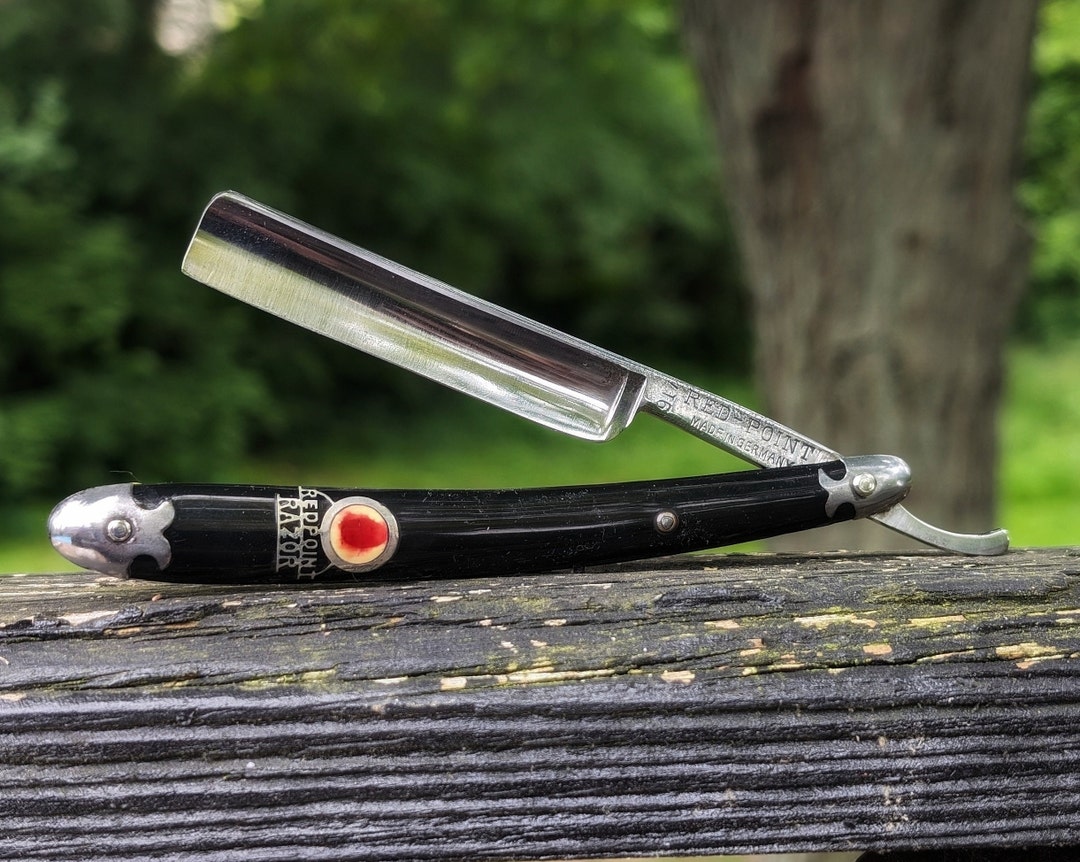 Red Point Shave Ready Straight Razor - Etsy