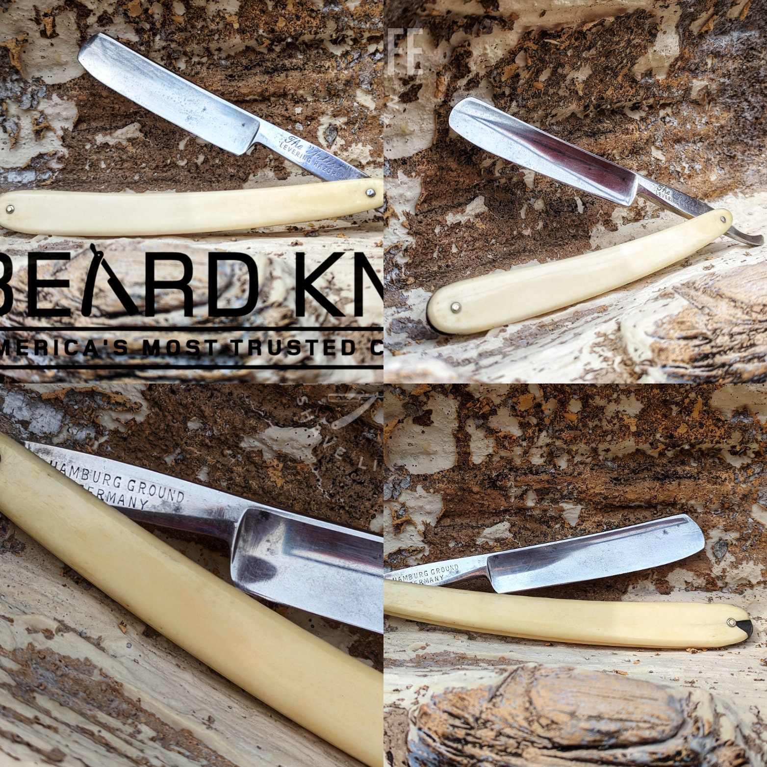 Shave Ready Vintage German Straight Razor The Artist ~Levering Razor Co ...
