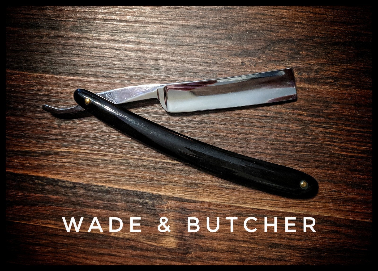 Gorgeous Vintage Wade & Butcher Straight Razor that is 5/8 wide and ...