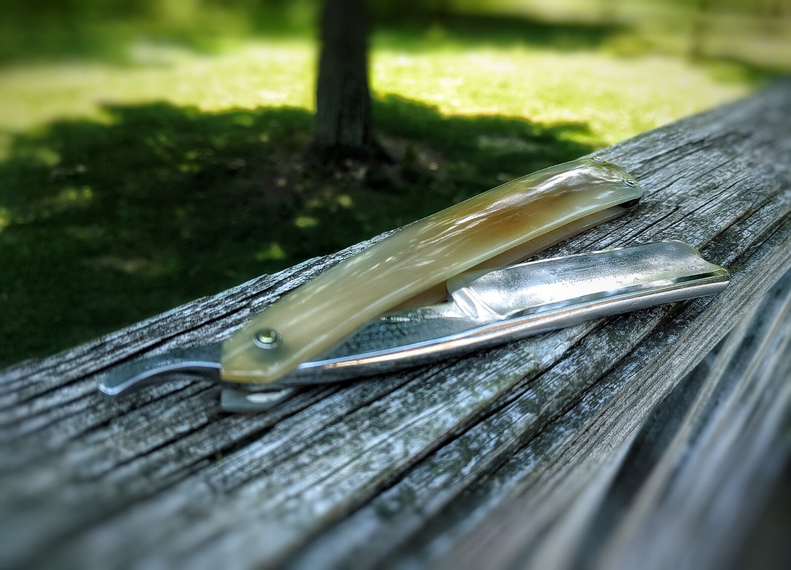 Huge Wade & Butcher Hollow Ground Sheffield Celebrated Straight Razor ...