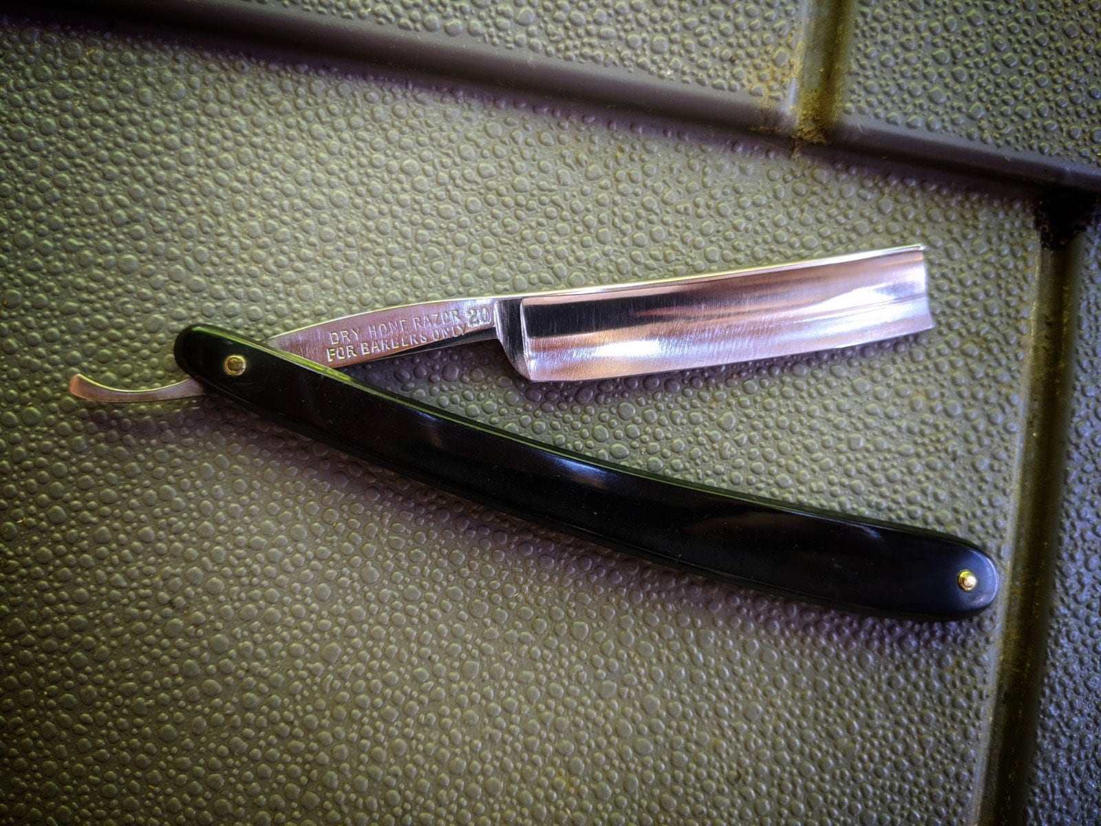 Vintage 5/8” J.A. Henckels No. 20 Straight Razor Shave Ready Solingen ...