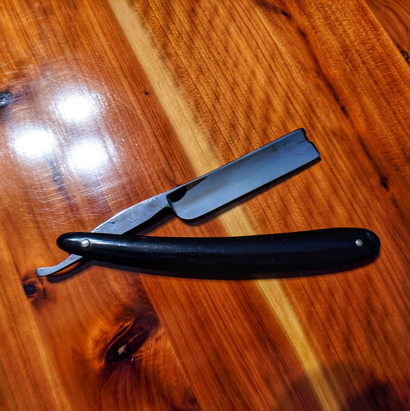 Rare 5/8 Ern Solingen Straight Razor Hollow Ground Barber notch Early ...