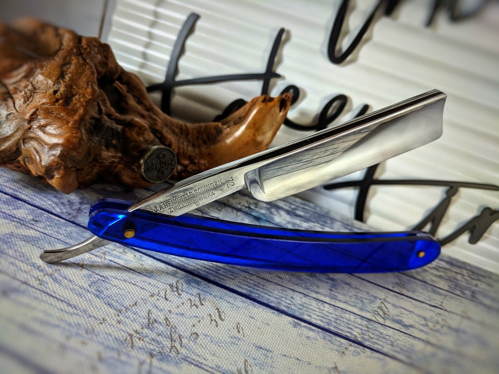 Friodur 72 6/8” Inox Straight Razor Fancy vintage J.a. Henckels ...